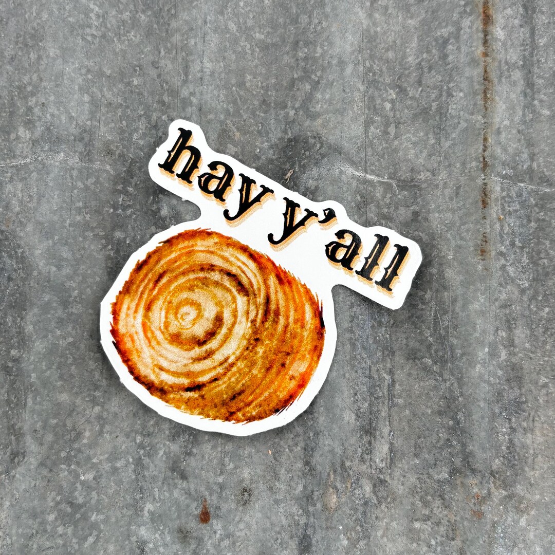 Hay Y’all Vinyl Sticker, Funny Farm Decal - Etsy