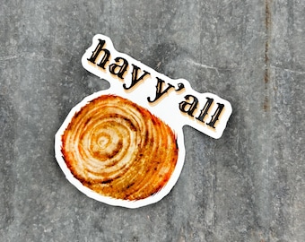 Rustic Haystack Sticker, Farm Theme Decal, Country Life Vinyl Sticker ...