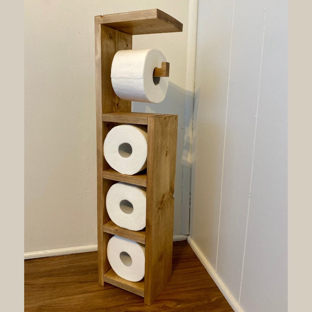 Toilet Paper Holder/toilet Paper Shelf/bathroom Decor/new Home/modern ...