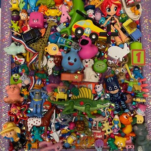 Funfetti Friends (upcycled Toy Art) - Etsy