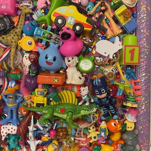 Funfetti Friends (upcycled Toy Art) - Etsy