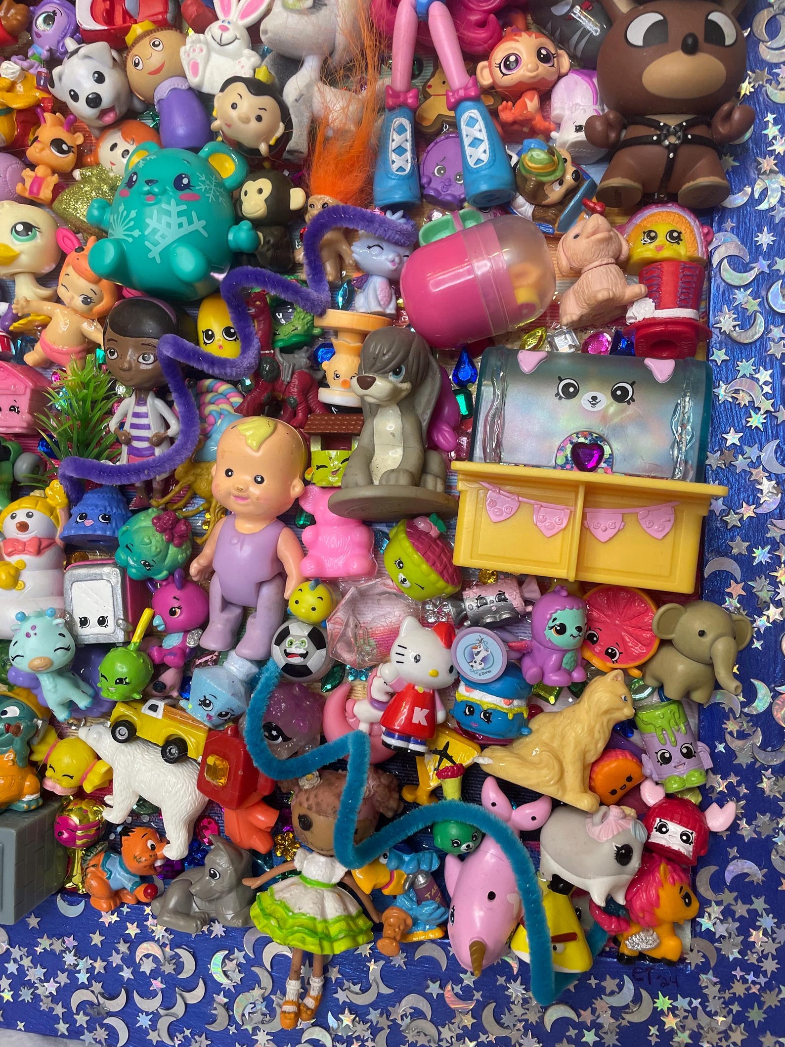 Sweet Dreams (upcycled Toy Art) - Etsy