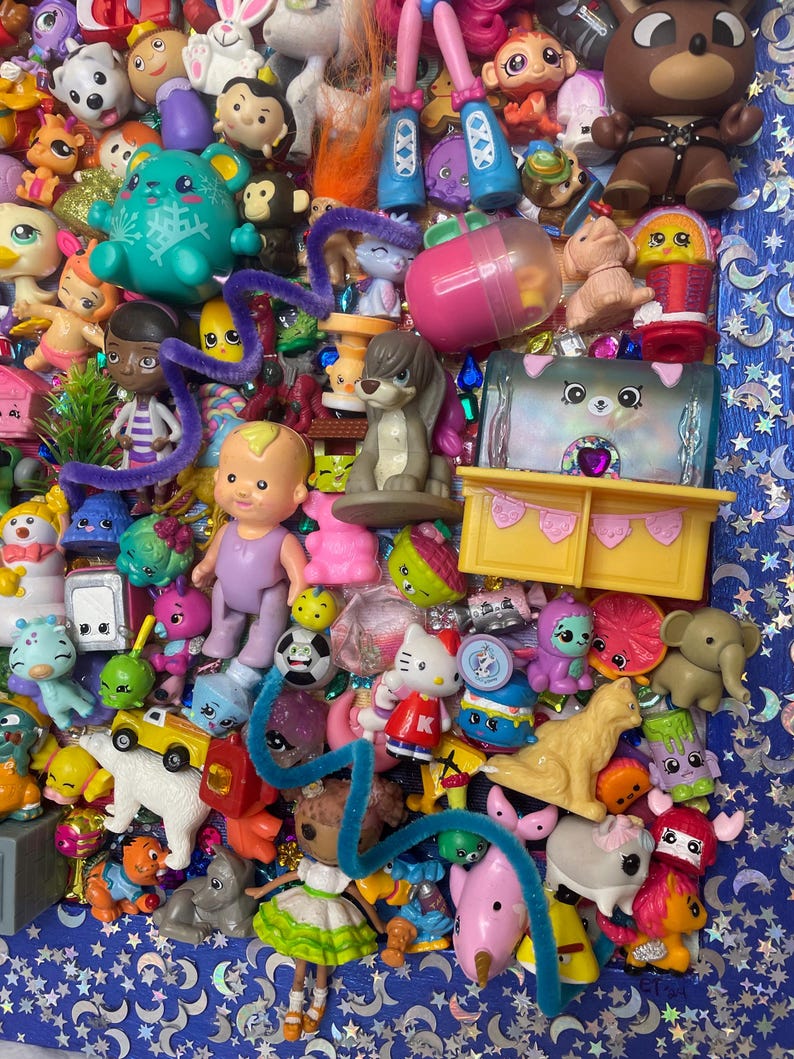 Sweet Dreams (upcycled Toy Art) - Etsy