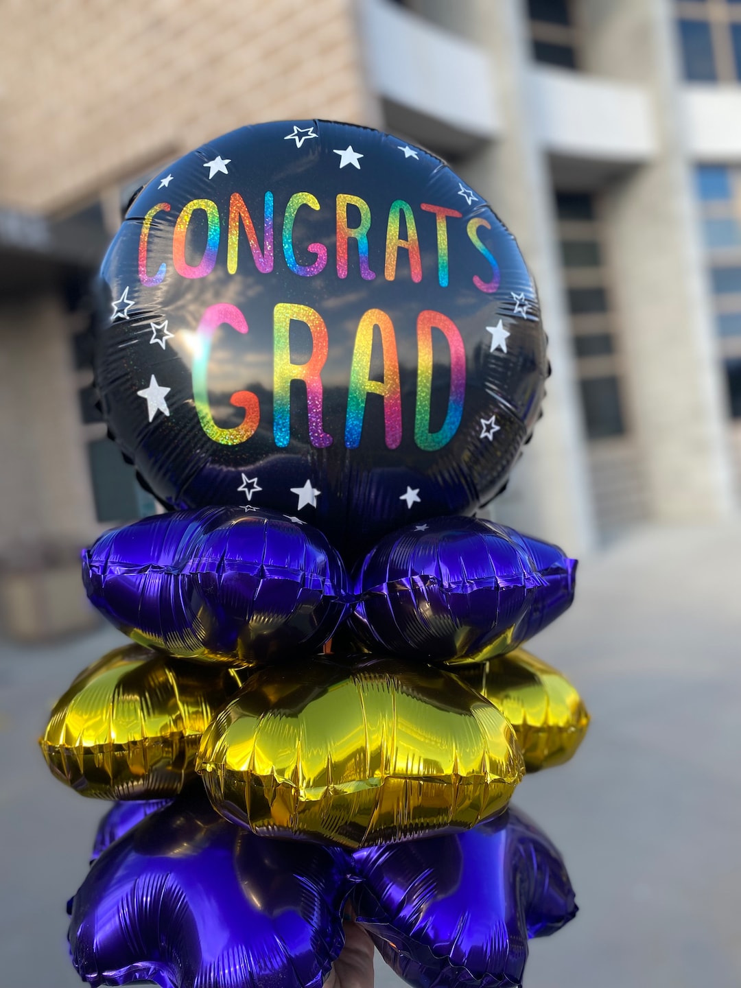 Rainbow Grad Balloon Bunch Kit - Etsy