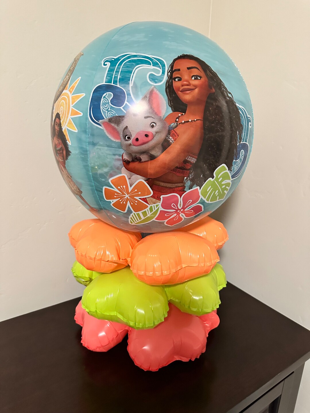 Moana Licensed Centerpiece Balloon Bouquet Bunch Kit. - Etsy