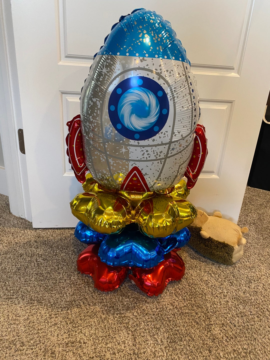 Rocket Ship Balloon Stack Centerpiece Kit - Etsy