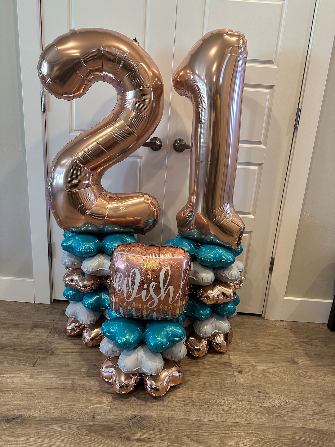 21st Birthday Balloon Bunch Kit - Etsy