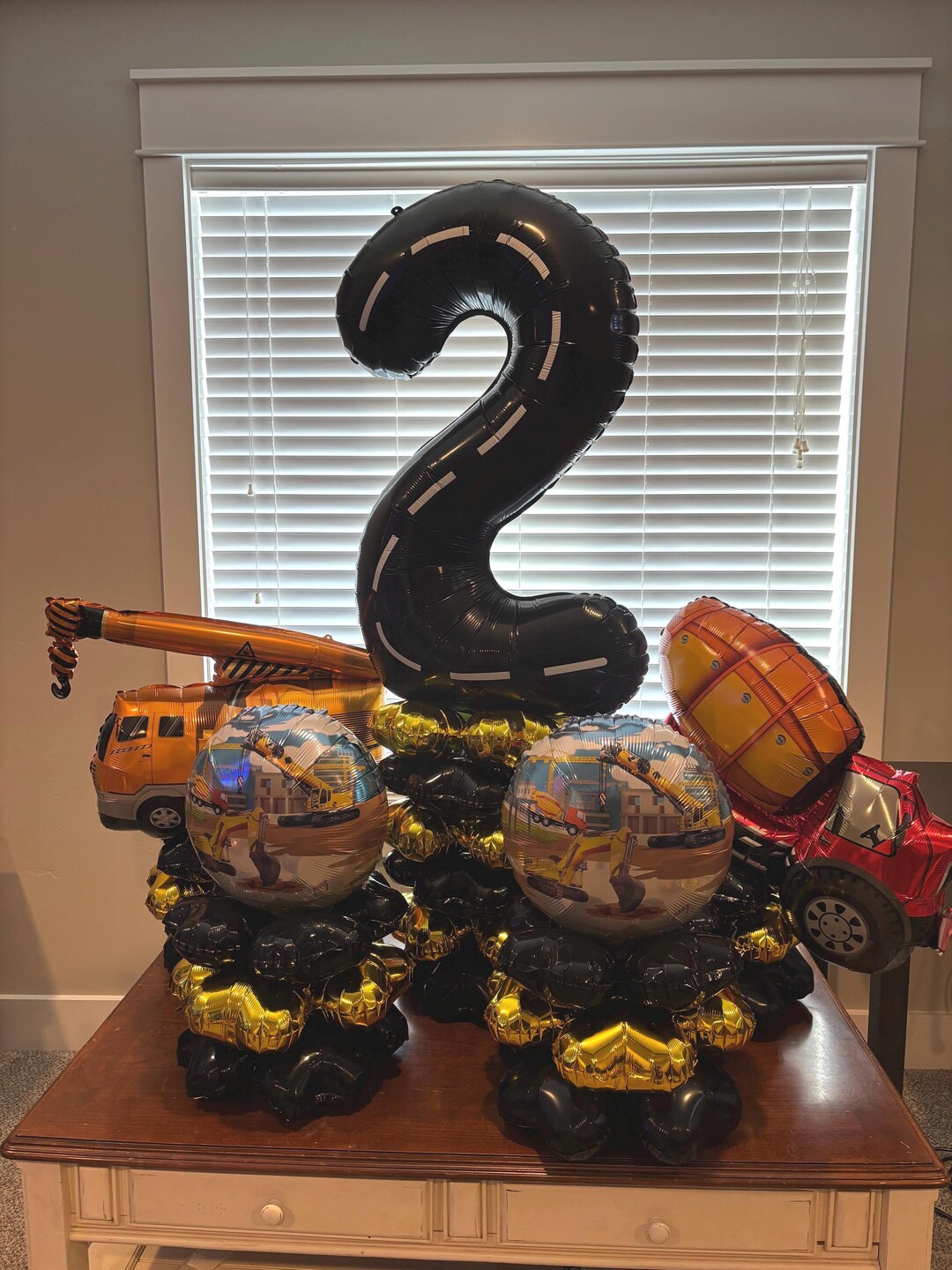 Engineering Construction Birthday Balloon Kit (pick 1,2,3,5) - Etsy