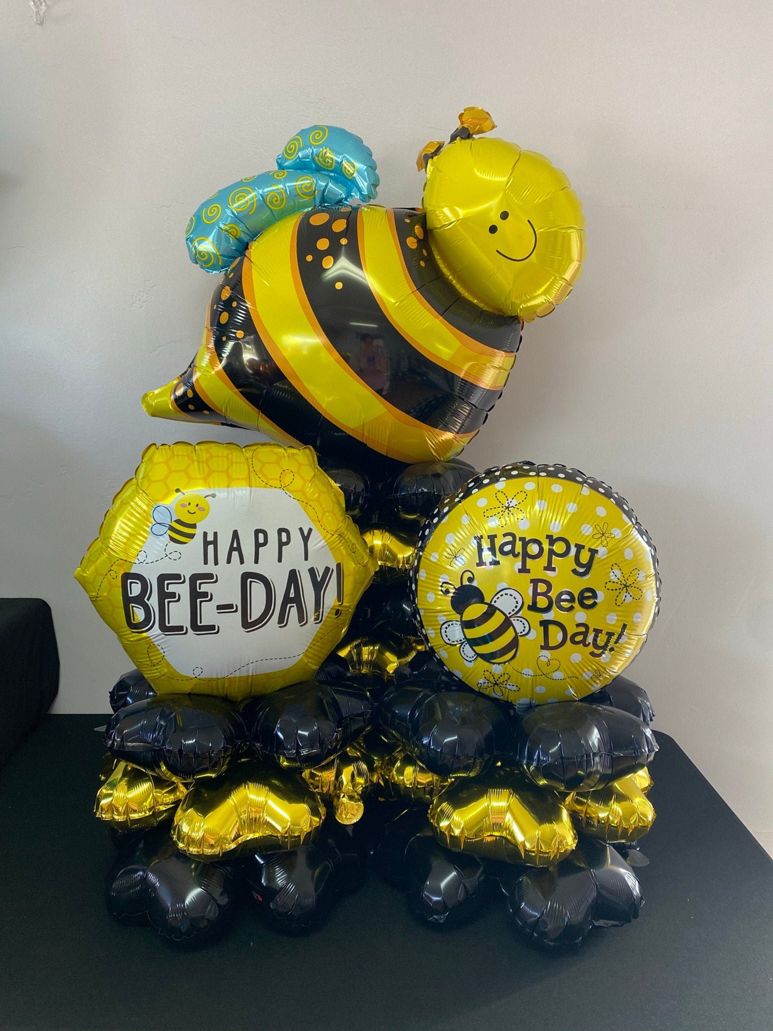 Happy Bee Day Balloon Bunches Kit - Etsy