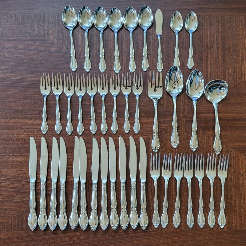 Korean Silverware Sets - Etsy