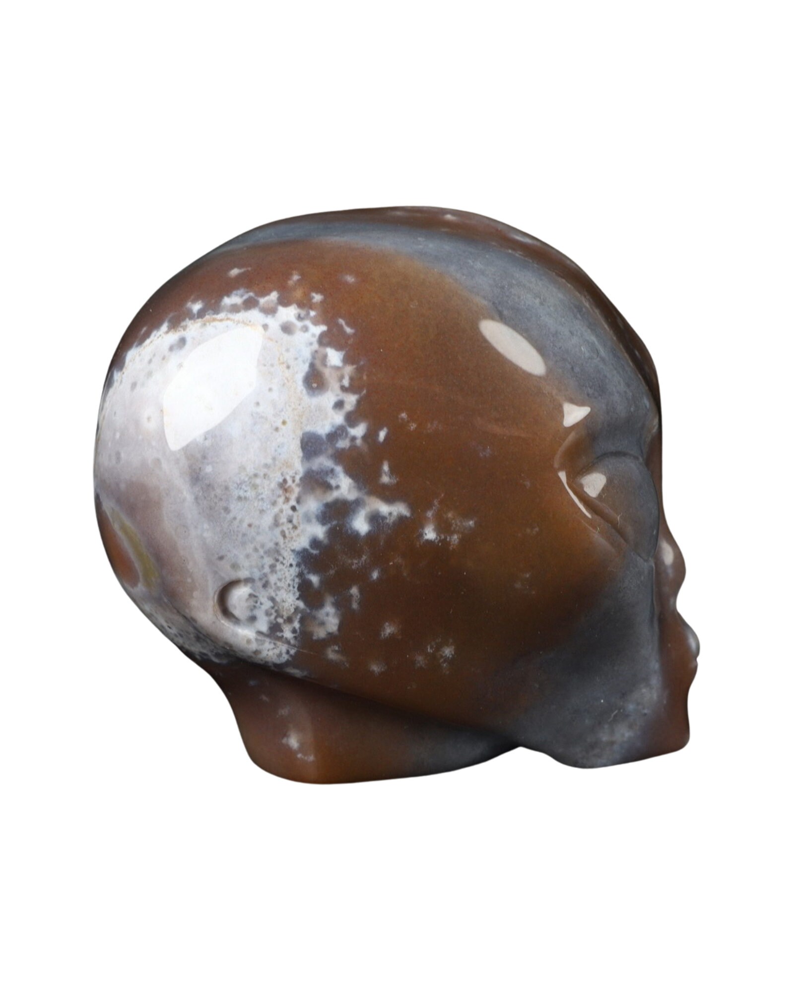 2.0 Indian Agate Alien Head, Star Being, Female Alien, Crystal Skull ...