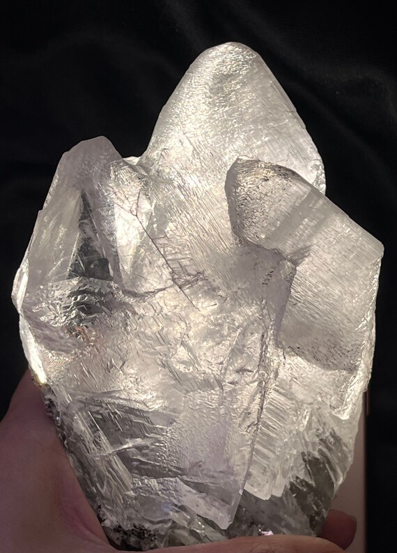 Naica Mine Mexico Rare Naica Selenite Raw Specimen from the Cave of ...