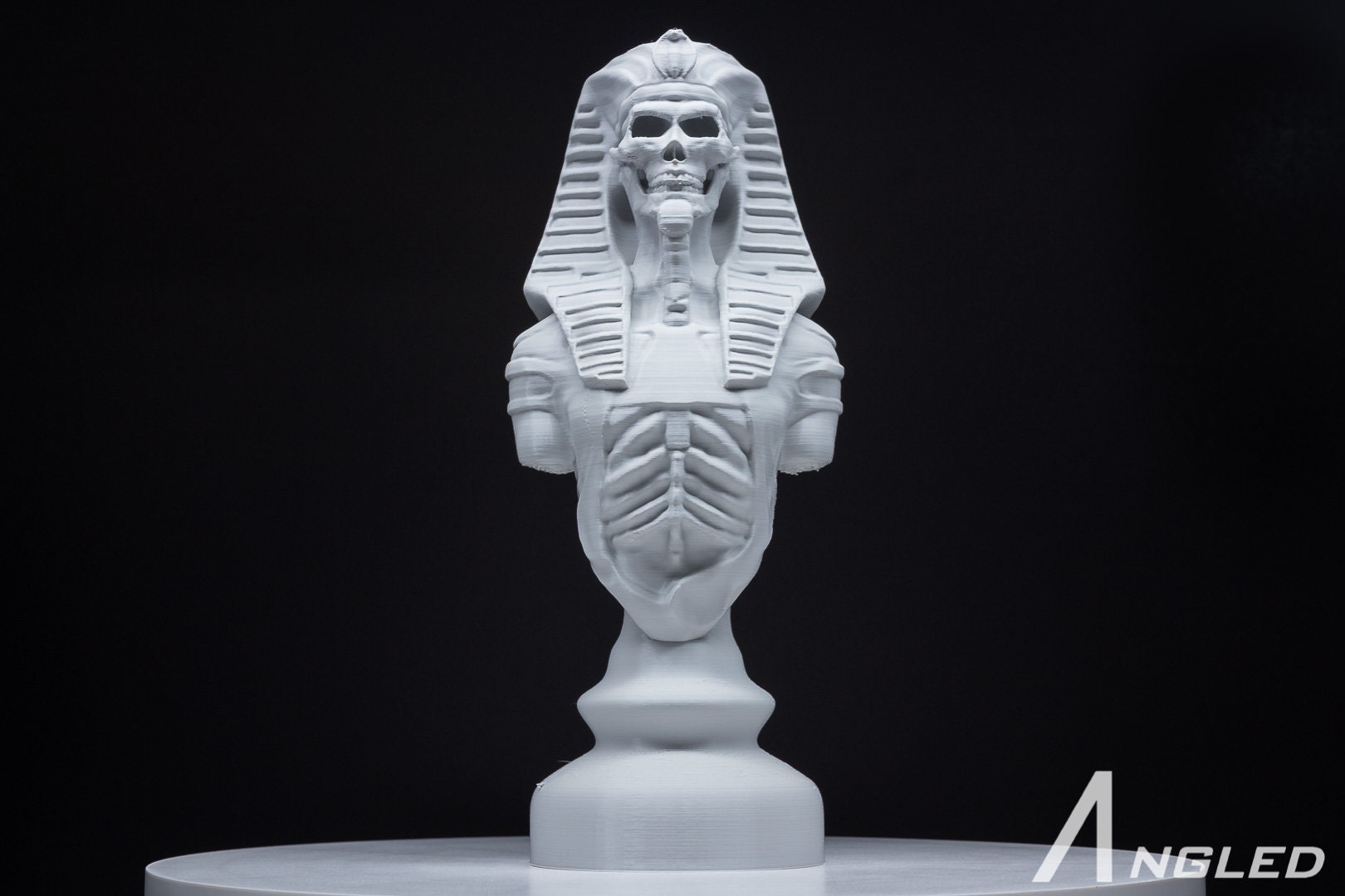 Pharaoh Pedestal Headphone Stand Gaming Room Decor Perfect - Etsy