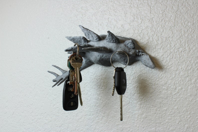 Stegosaurus Key Holder Dinosaur Room Decor Key Hook - Etsy