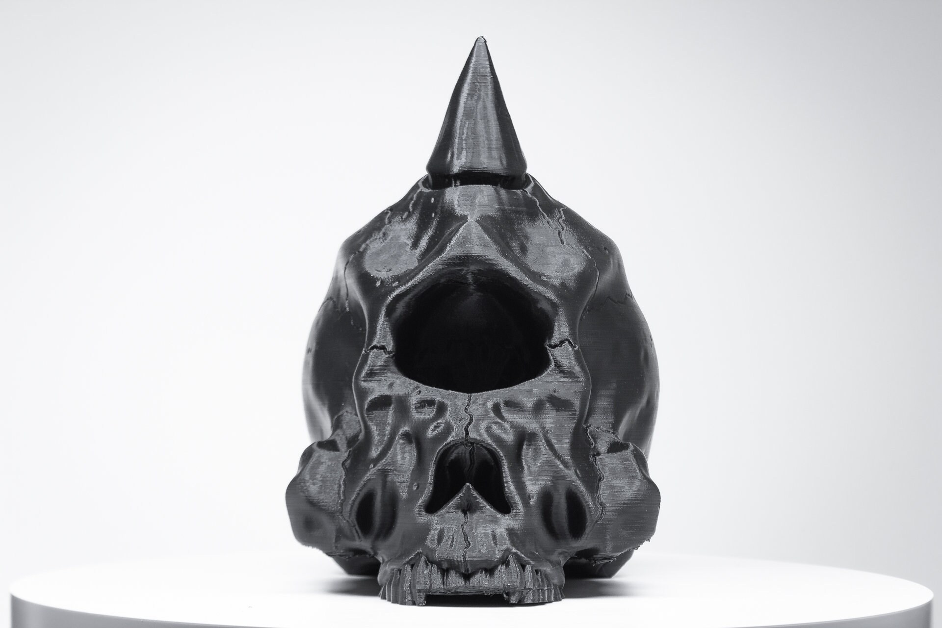 Cyclops Skull Headphone Stand Horns Open-mouth Dark - Etsy