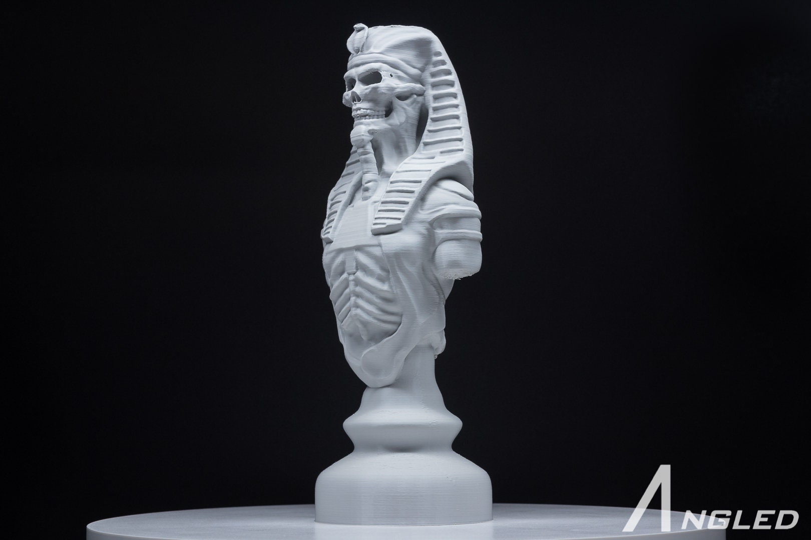 Pharaoh Pedestal Headphone Stand Gaming Room Decor Perfect - Etsy