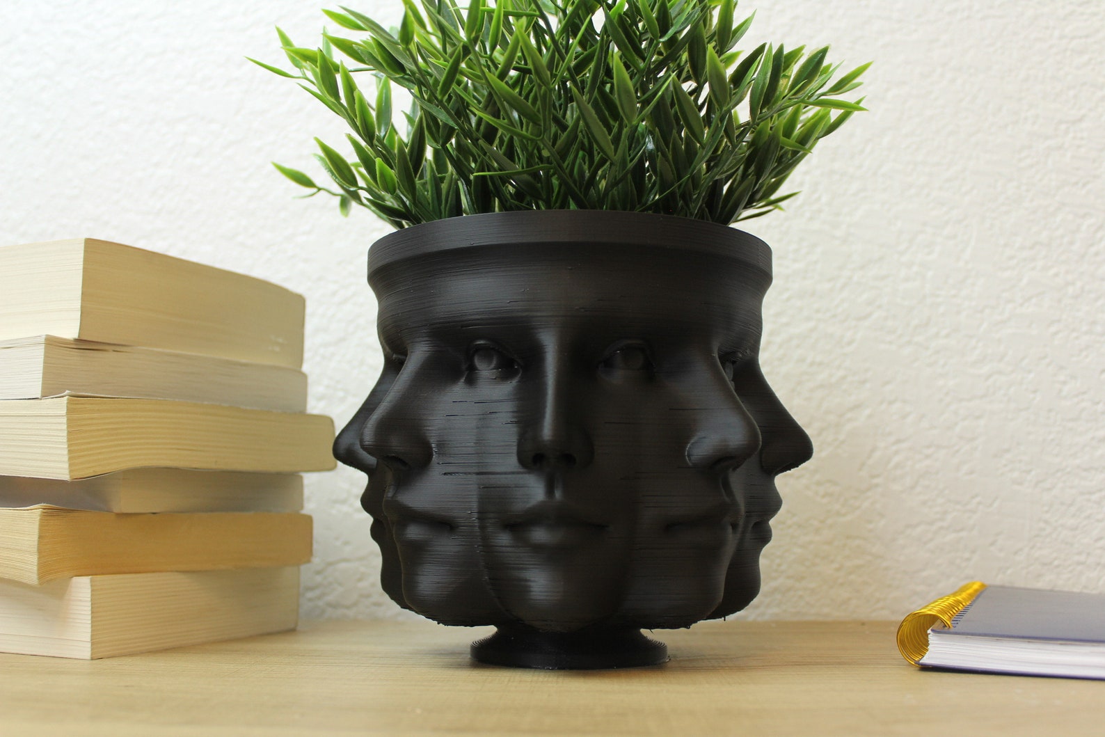 Multifaced Planter Polyface Flower Pot Succulent House | Etsy