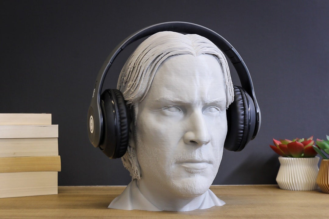 Keanu Reeves Headset Stand Movie Headphone Holder Perfect Gamer Gift - Etsy
