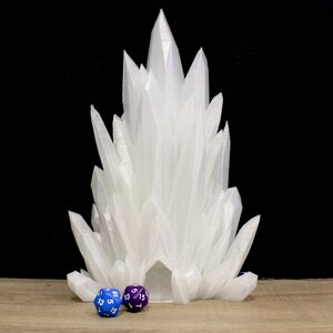 Ice Crystal Dice Tower DND Gift Dungeons and Dragons Magical Dice Tower ...