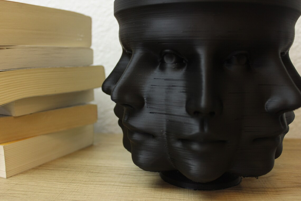 Multifaced Planter Polyface Flower Pot Succulent House | Etsy