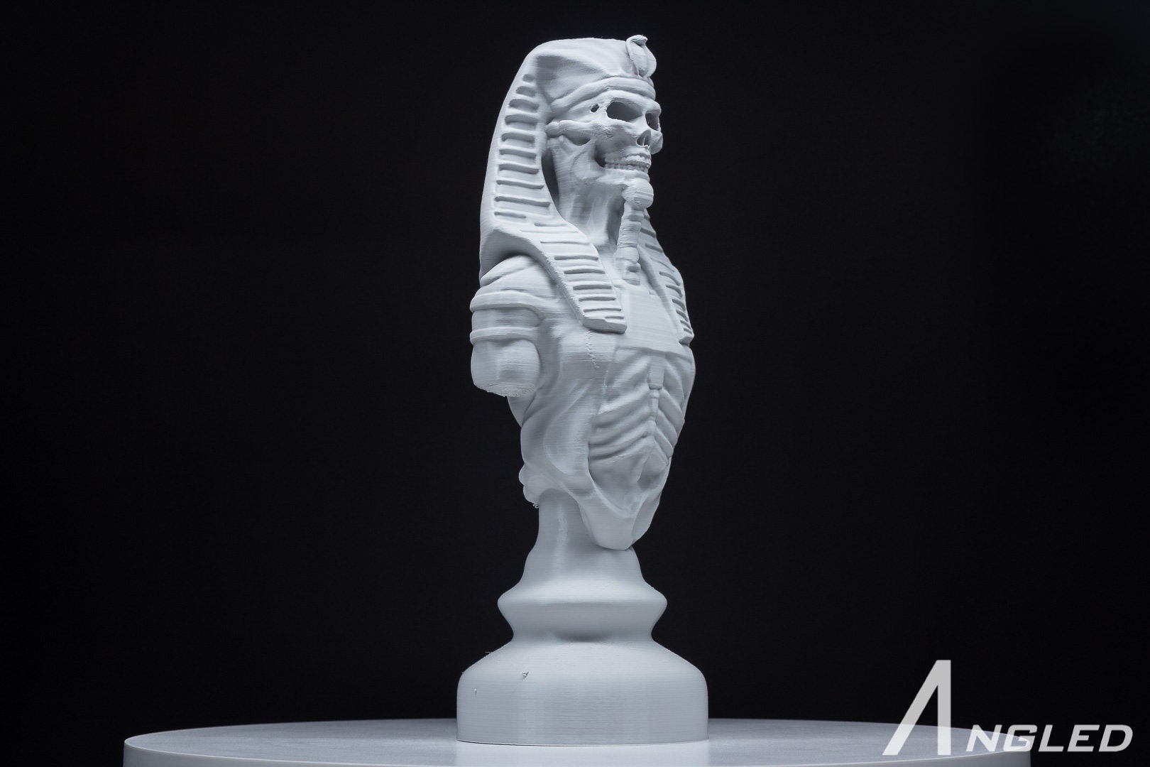 Pharaoh Pedestal Headphone Stand Gaming Room Decor Perfect - Etsy