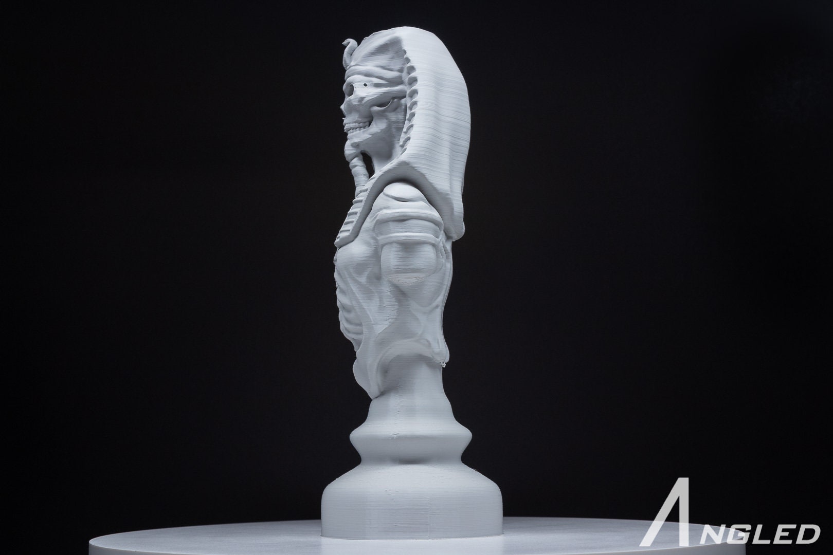 Pharaoh Pedestal Headphone Stand Gaming Room Decor Perfect - Etsy