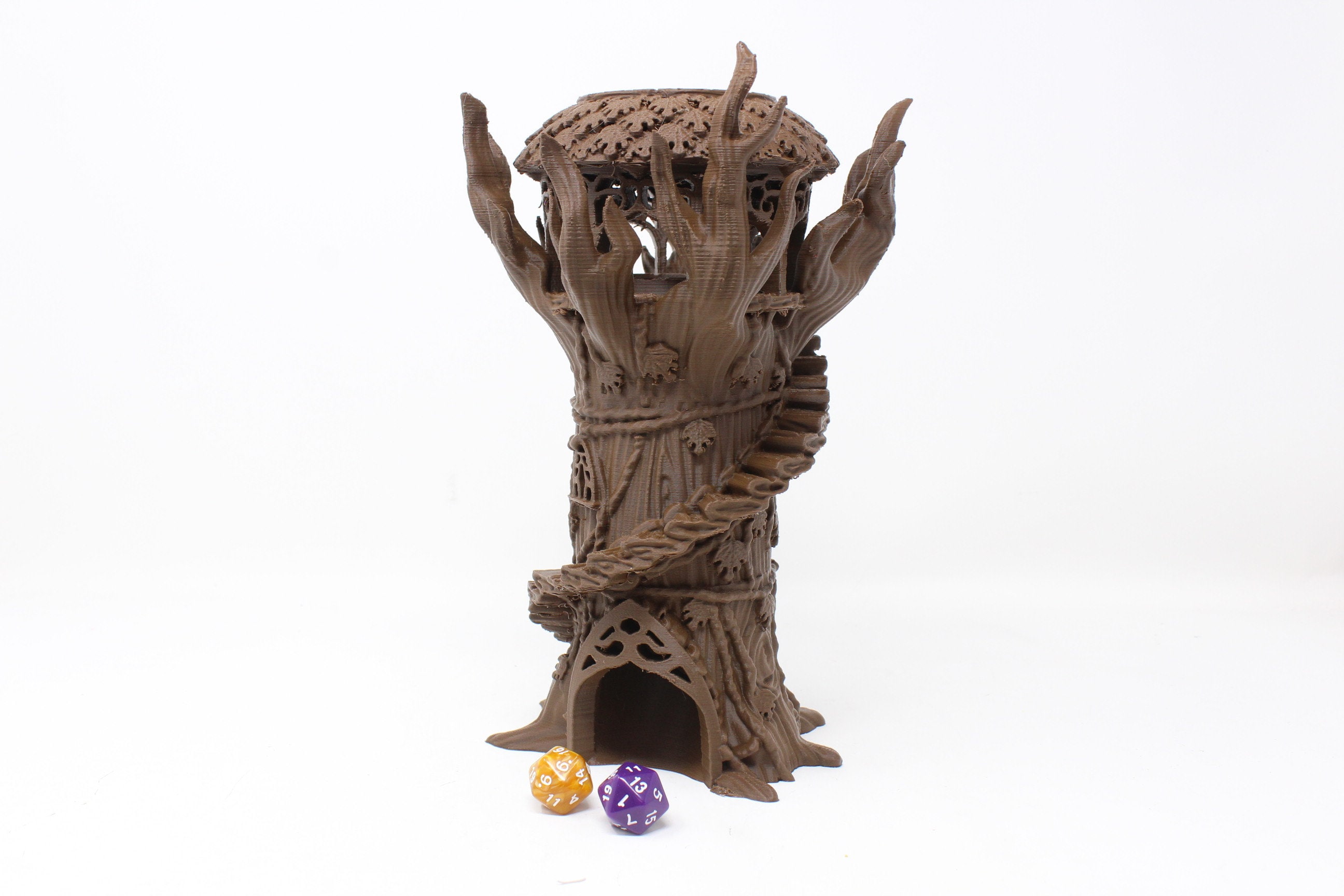 Tree House Dice Tower DND Game Piece Dungeons and Dragons | Etsy