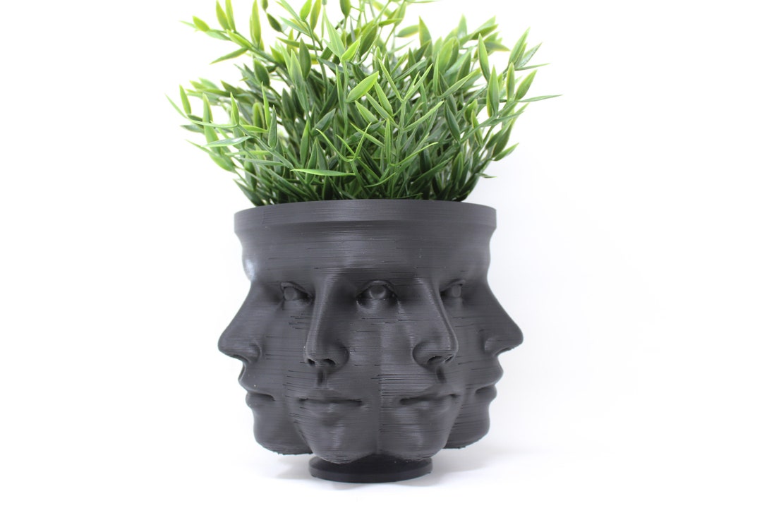 Multifaced Planter Polyface Flower Pot Succulent, House Plant, Cactus ...