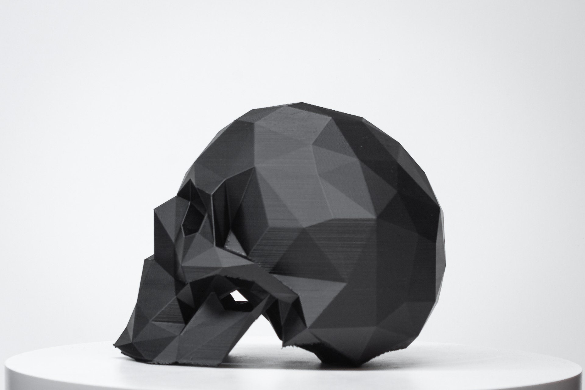 Low Poly Skull Headphone Stand Skull Headset Stand Perfect - Etsy UK