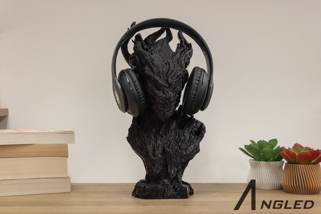Dark Dryad Headphone Stand Gaming Room Decor Headphone Holder Gothic ...