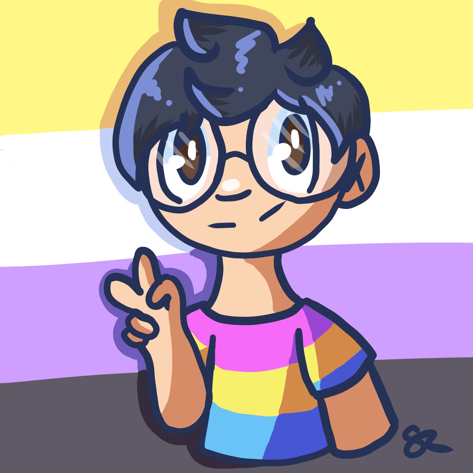 Your Character Here Pride Flag Custom Art Images shown are | Etsy