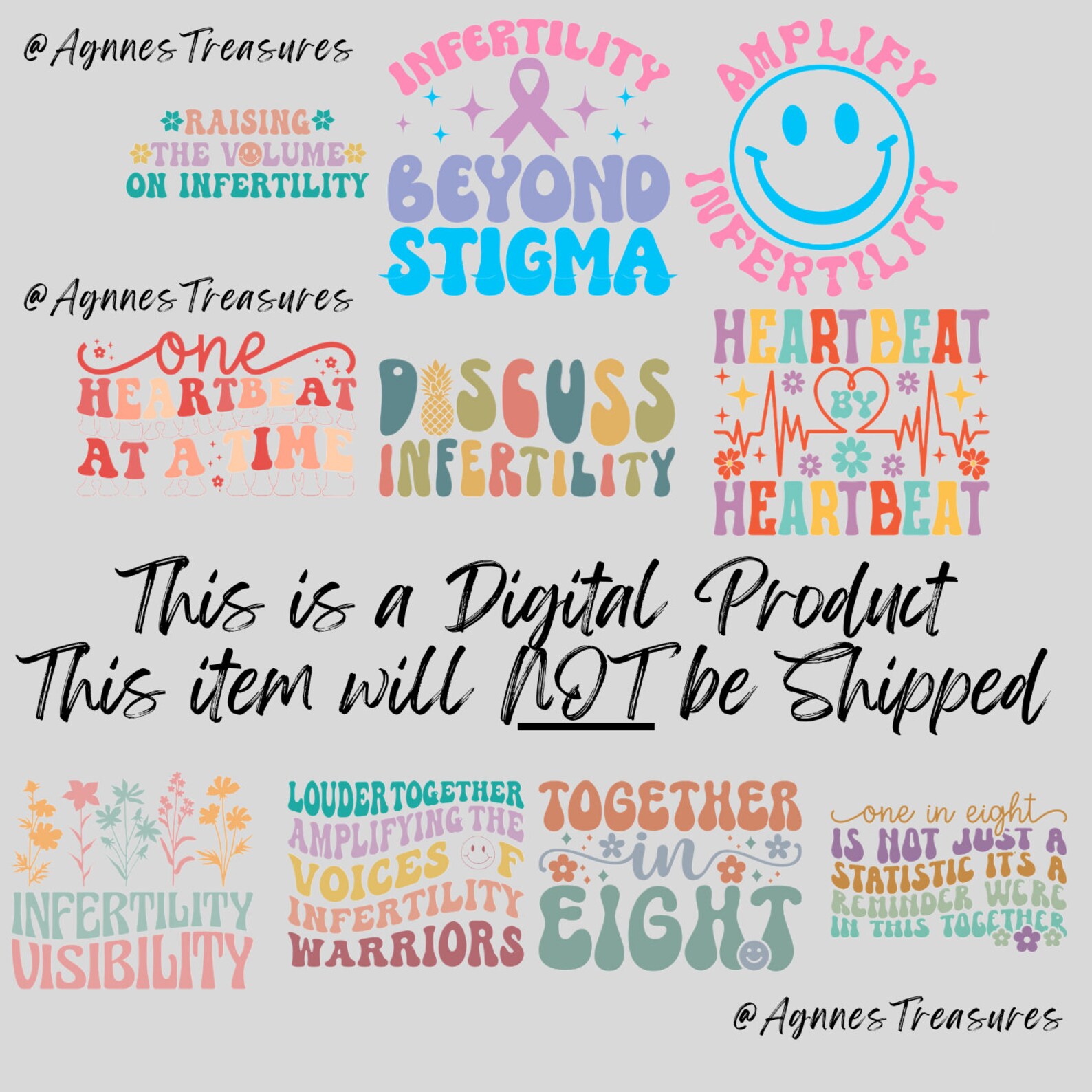 IVF Planner Stickers | Infertility Planner | IVF Sticker 10 Pack | IVF ...