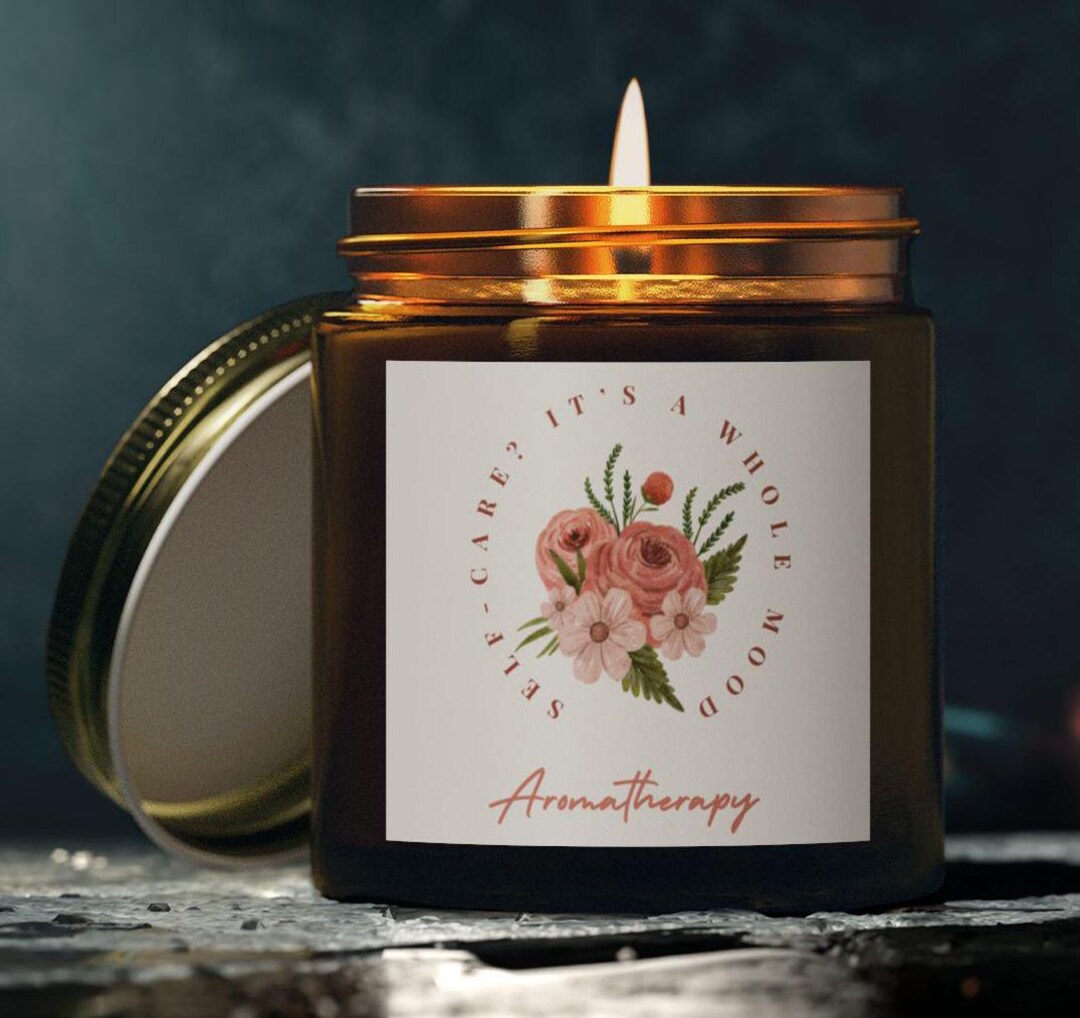 Self-care Mood Candle | Funny Mental Health Candle, Anxiety Relief ...