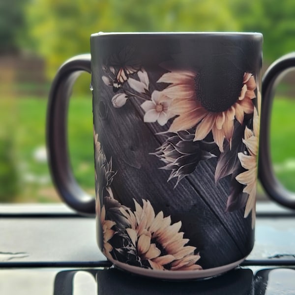 Heat Activated Coffee Mug - Etsy