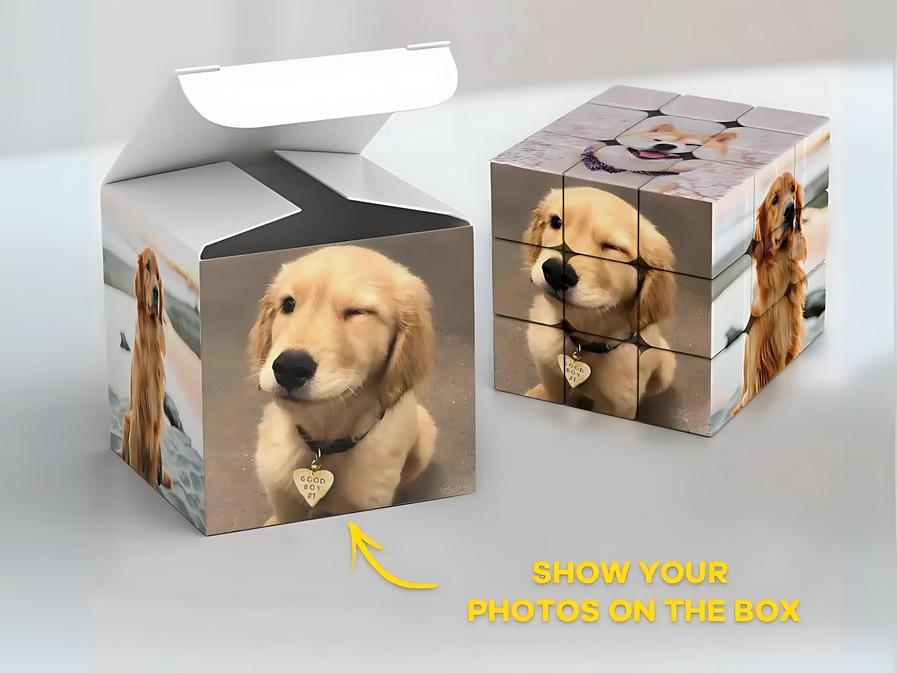Custom Rubik’s Cube - Personalized Photo Puzzle - Unique Photo Gift for ...