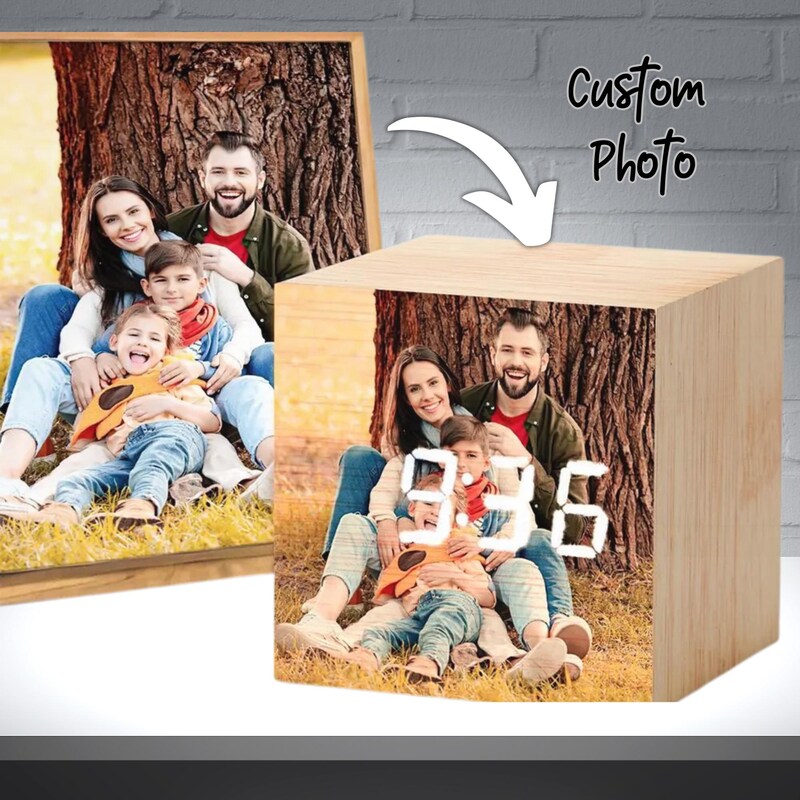 Digital Clock - Etsy