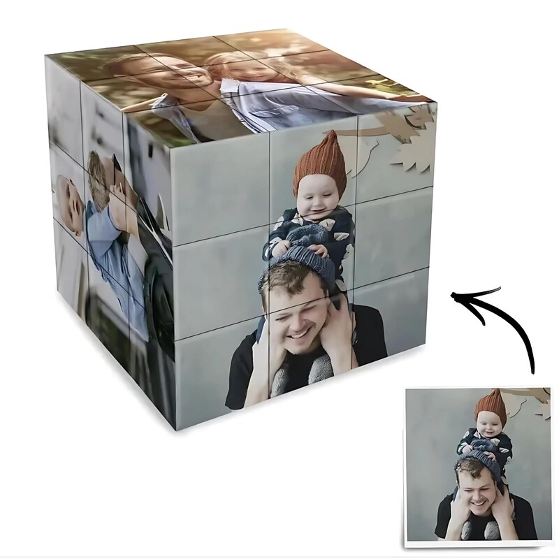 Custom Photo Rubik's Cube - Etsy