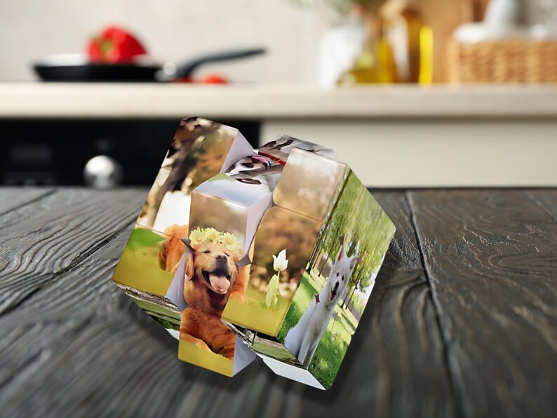 Custom Rubik’s Cube - Personalized Photo Puzzle - Unique Photo Gift for ...