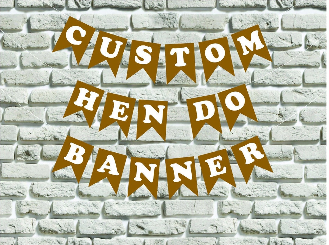 LARGE Personalised Custom Bunting Handmade Party Decorations Customised ...