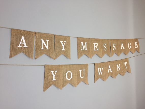 Personalised Custom Bunting Handmade Party Decorations - Etsy