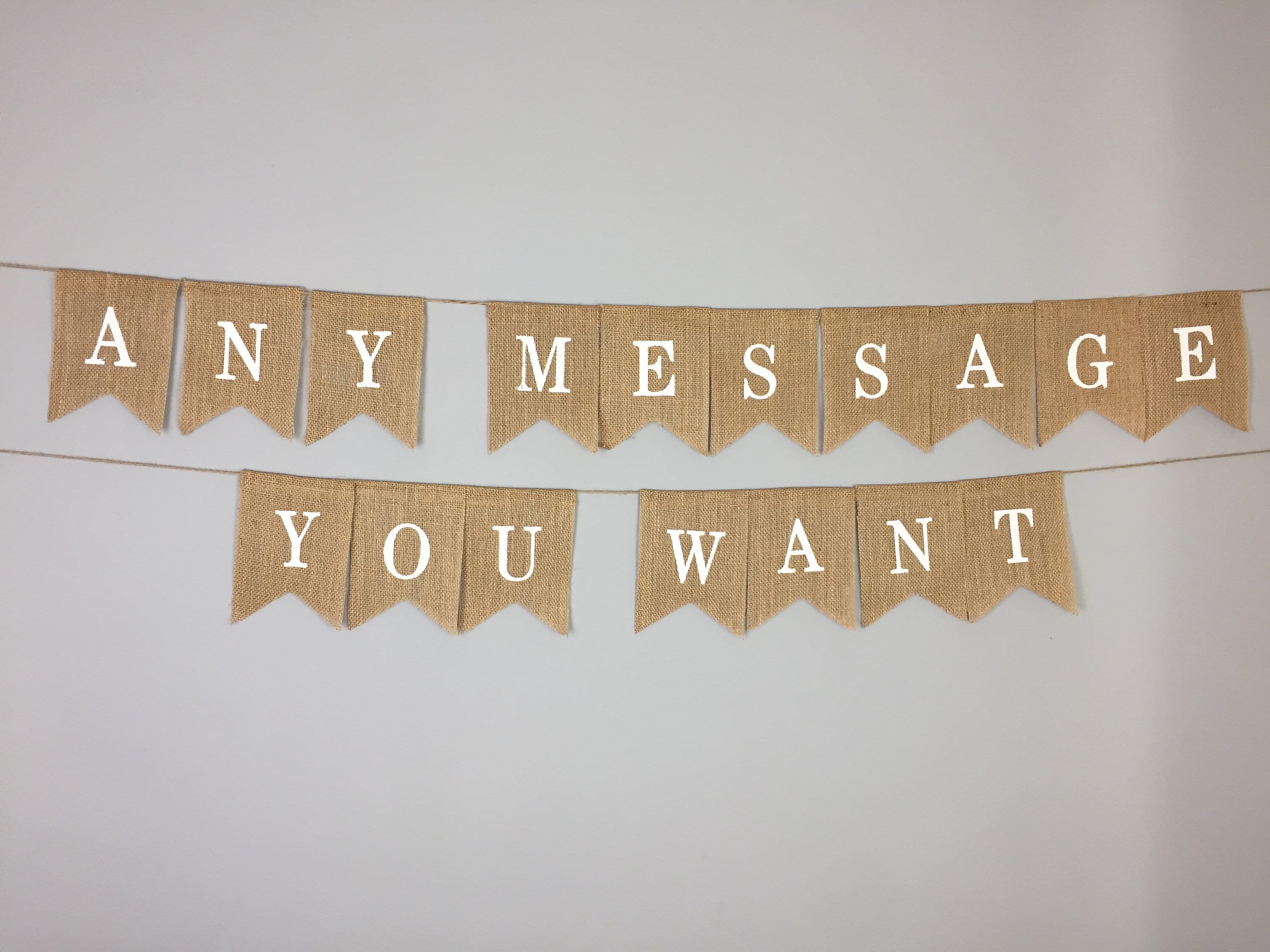 Personalised Custom Bunting Handmade Party Decorations - Etsy