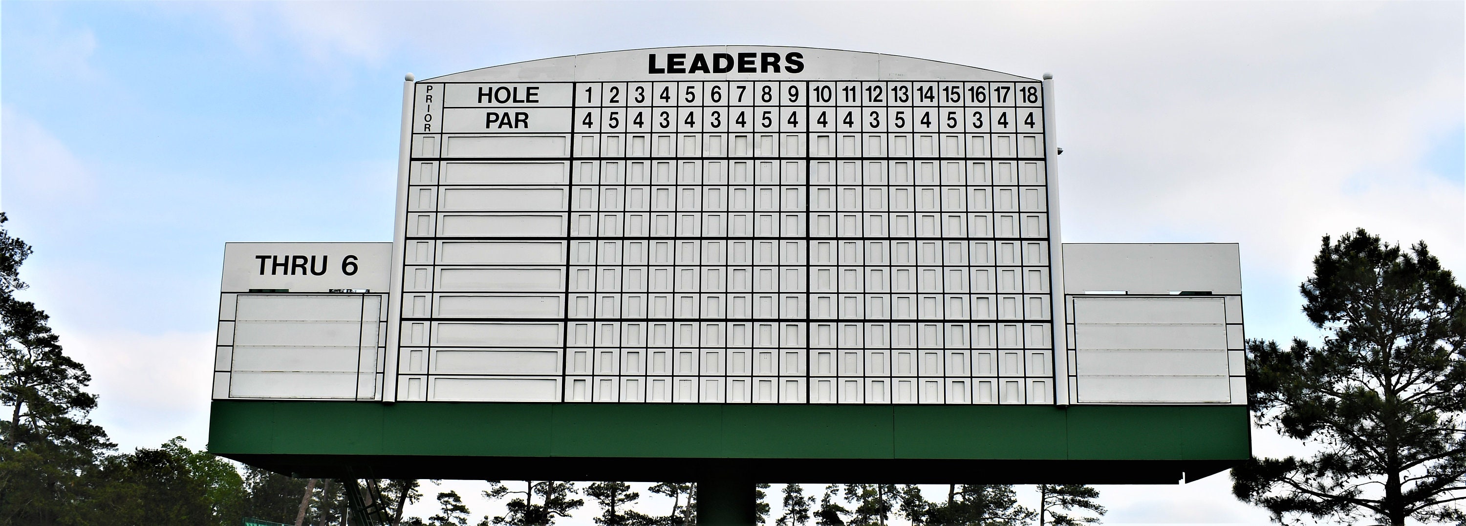 The Masters Scoreboard at Augusta National Digital Download - Etsy
