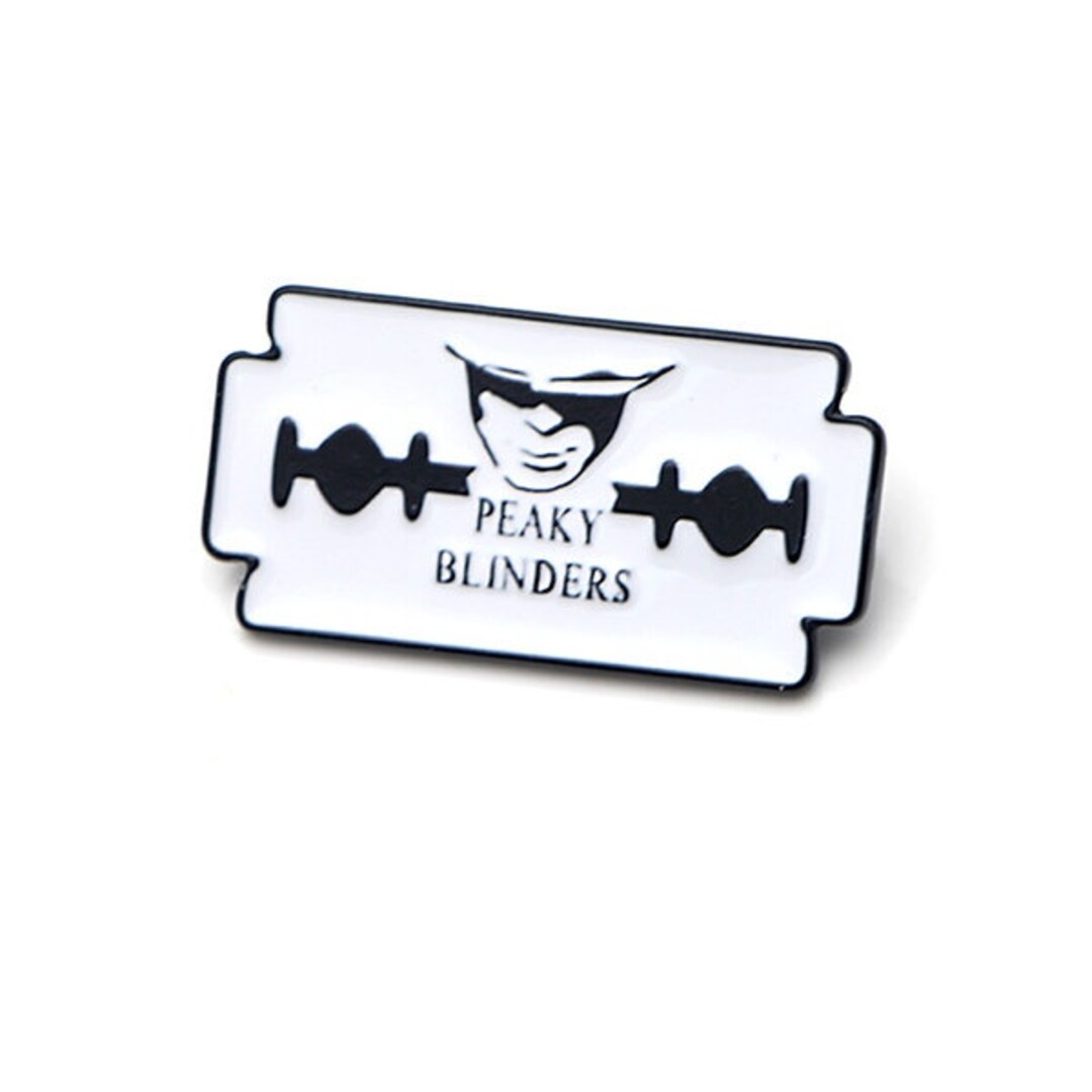 Peaky Blinders Tommy Shelby Brothers Razor Blade Metal Enamel - Etsy