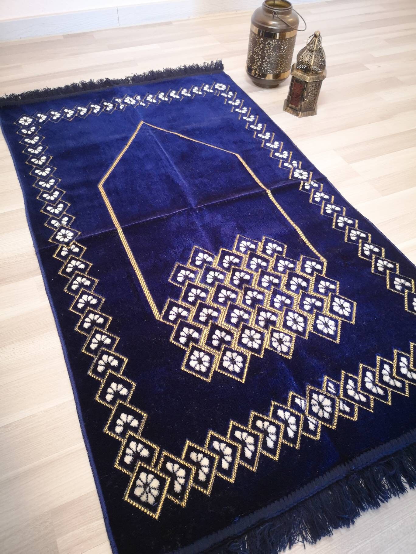 Beautiful Prayer Rugs Prayer Prayer Rug Allah Islam Muslim Gift Eid ...