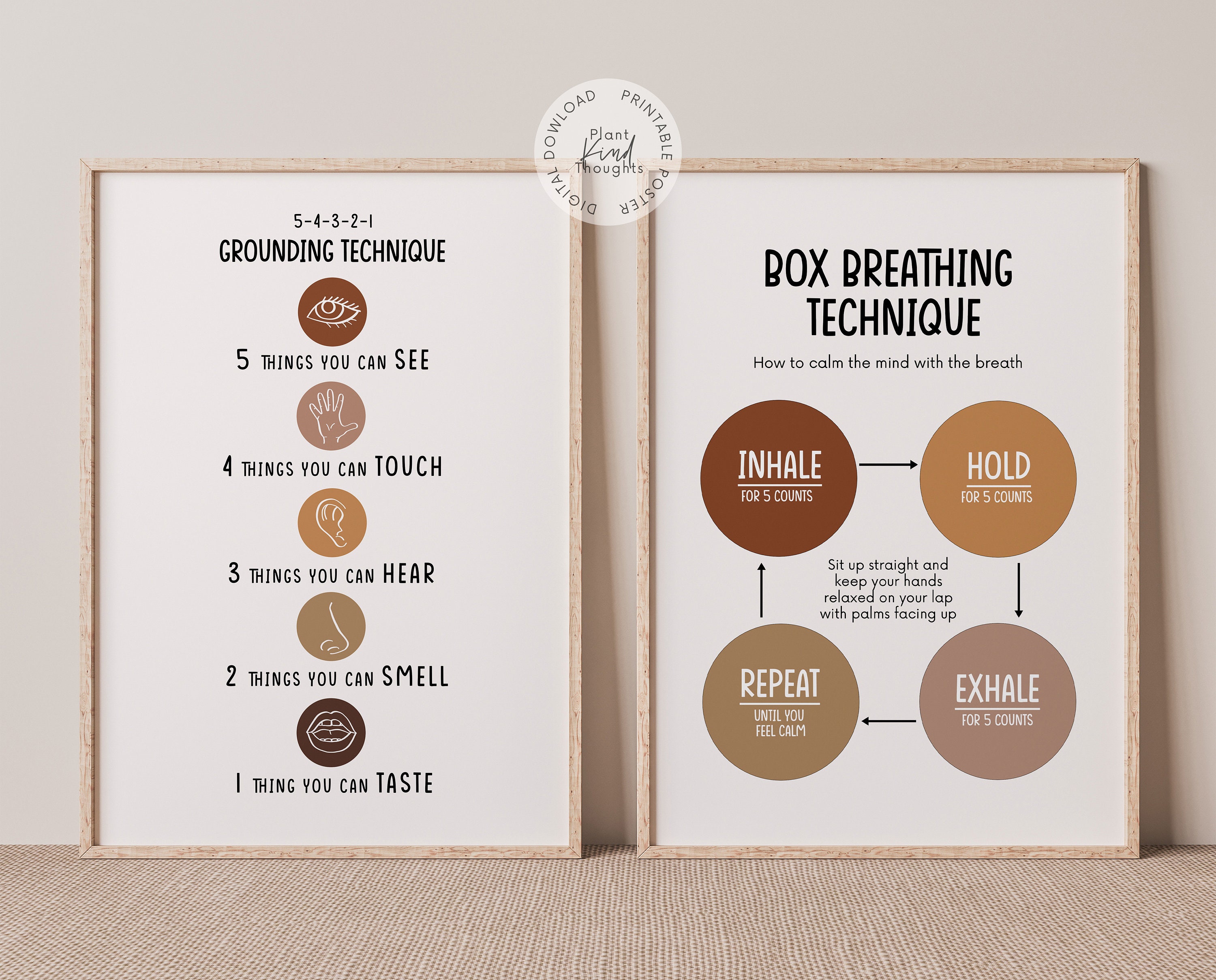 BUNDLE 6 Mental Health Posters: BOHO School Counselor Office - Etsy