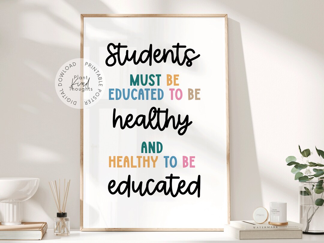 HEALTH EDUCATION School Nurse Office Decor School Clinic School Nurse ...