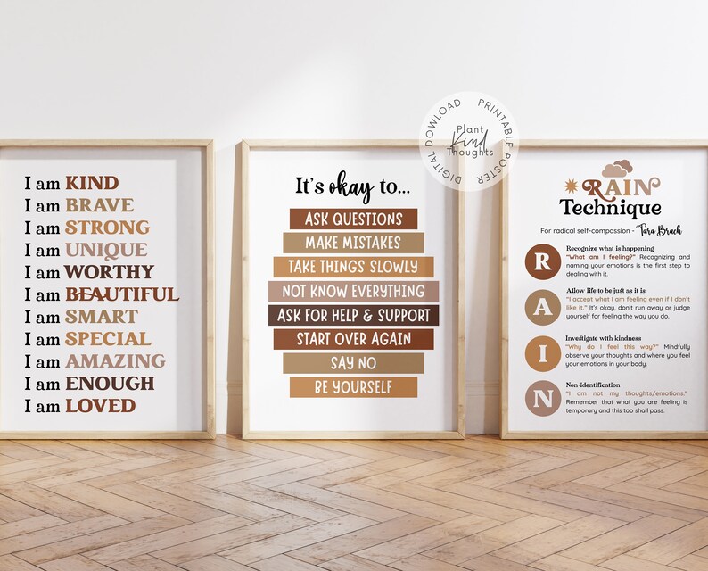 15 BOHO Counseling Posters Bundle School Counselor Office - Etsy
