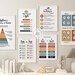 15 RAINBOW Counseling Posters Bundle School Counselor Office Decor ...