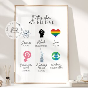 COUNSELING SIGN Safe Space Sign Therapy Office Decor School Counselor ...