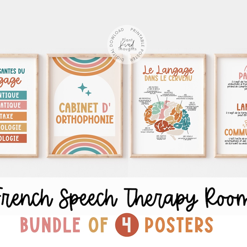 French Language Posters - Etsy